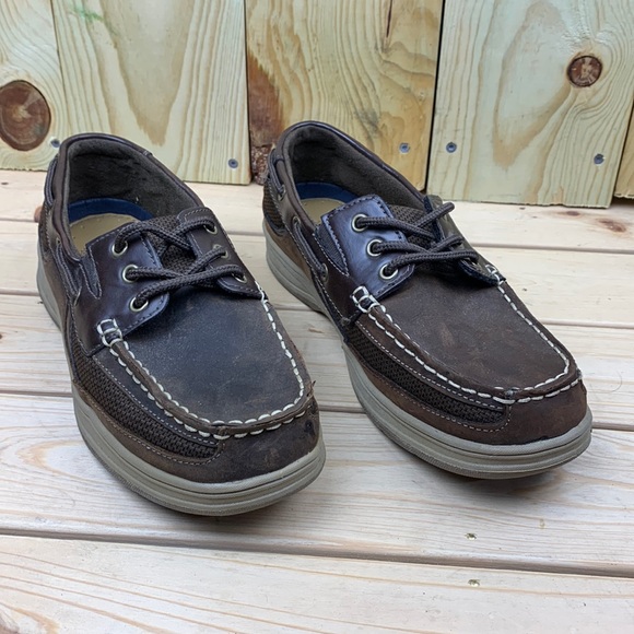croft & barrow | Shoes | Mens Croft Barrow Size 85 Brown Leather Deck ...